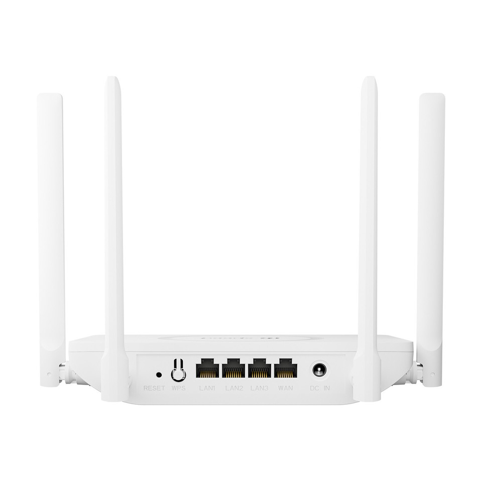 AC1200 WiFi Router 1200Mpbs Gigabit Dual Band Router Wireless Internet ...