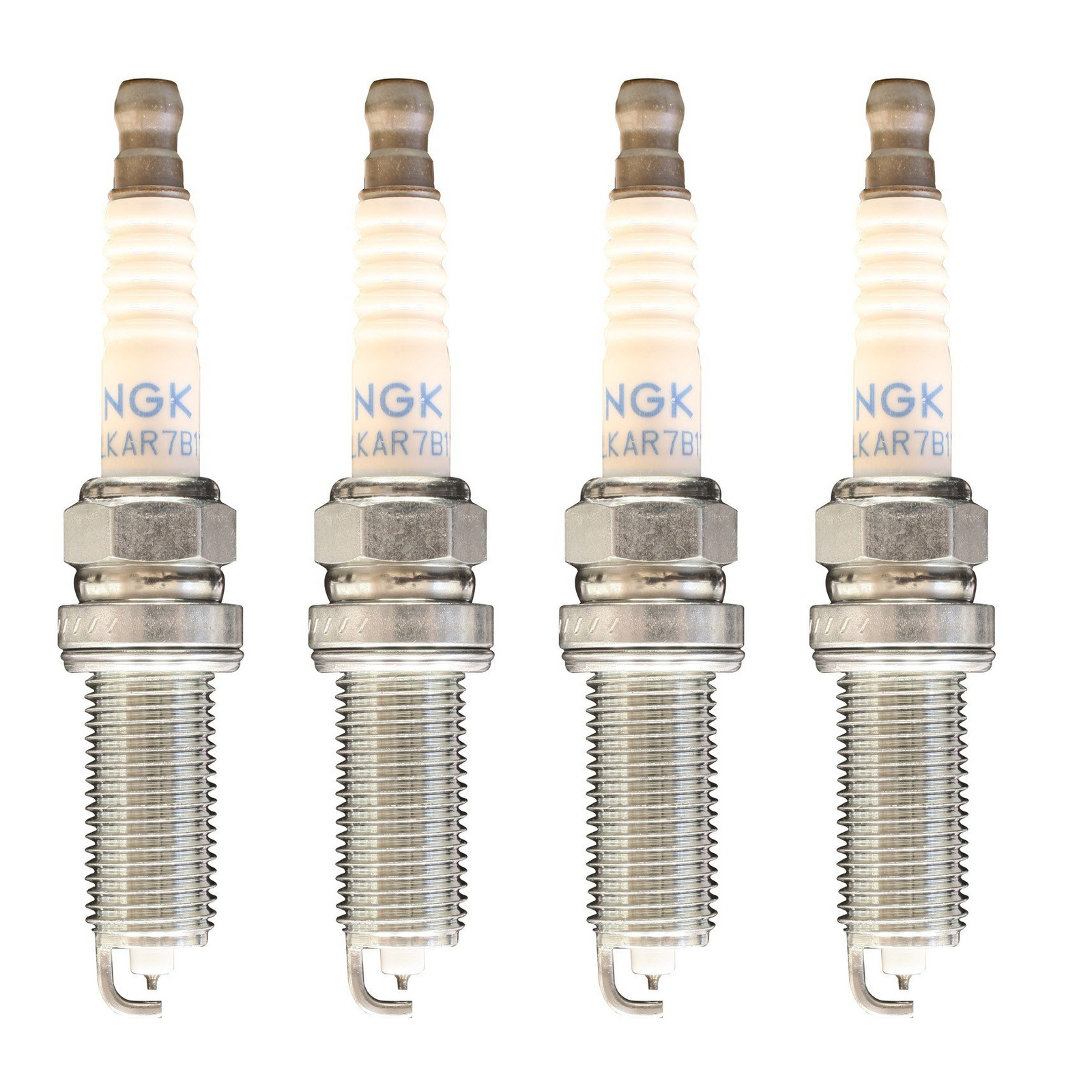 Set of 4 Spark Plugs Kit Laser Iridium 4912 NGK For Toyota Corolla ...