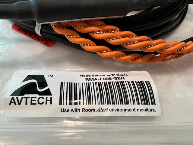 AVTECH RMA-F008-SEN Flood Sensor With 8' Cable for sale online | eBay