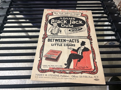 original 1921 BABE RUTH & NEW YORK YANKEES v WHITE SOX BASEBALL GAME ...