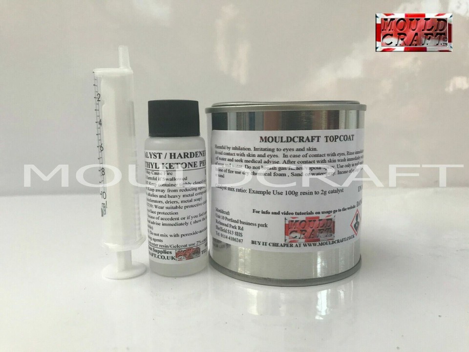 MOULDCRAFT TOPCOAT / FLOWCOAT REPAIR KITS 250g - 5kg Boats FIBREGLASS ...