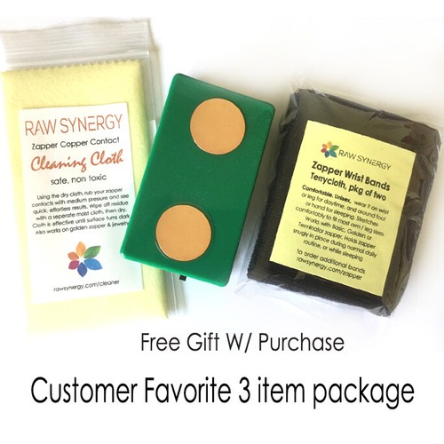 Terminator Zapper PKG Clean Cloth Wrist Bands FAST SHIP Kill Parasites ...