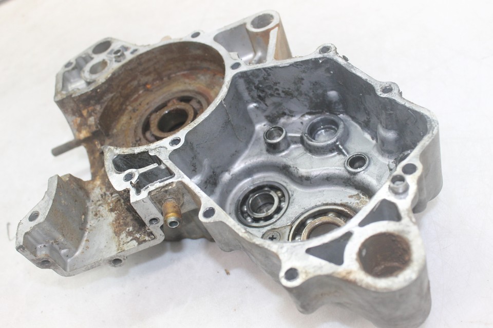 92-93 KX125 ENGINE MOTOR CRANK CASE BLOCK UPPER LOWER CASES CYLINDERS ...