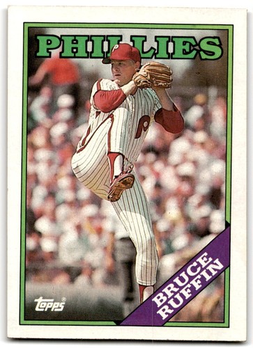 1988 Topps Baseball Card Bruce Ruffin Philadelphia Phillies #268 | eBay