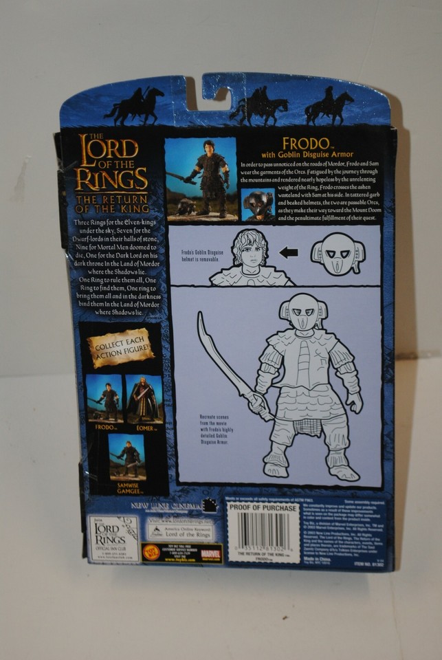 Lord of The Rings Return of the King - Frodo with Goblin Disguise Armor ...