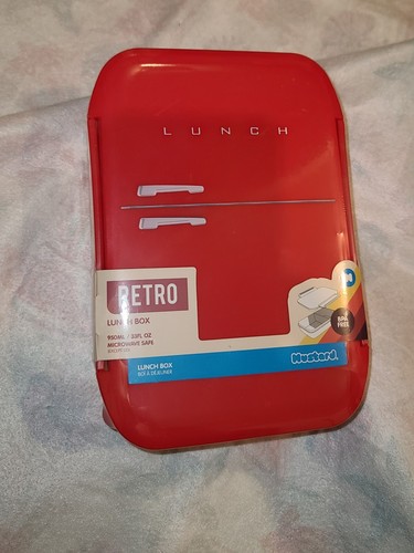 Retro Lunch Box New in Package Red | eBay