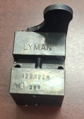 Lyman 429421 H Double Cavity Bullet Casting Mold Keith Style 245gr. SWC ...