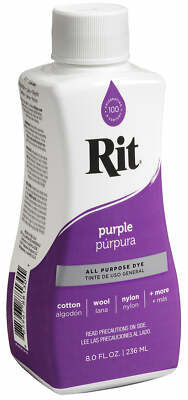 Rit Dye Liquid 8oz - Purple Fabric Dye | eBay