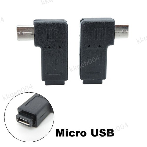 Micro USB female to Male Data Sync Adapter power converter Plug Micro ...