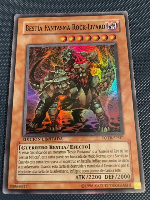 Yu-Gi-Oh! TCG Phantom Beast Rock-Lizard Force of the Breaker: Special ...