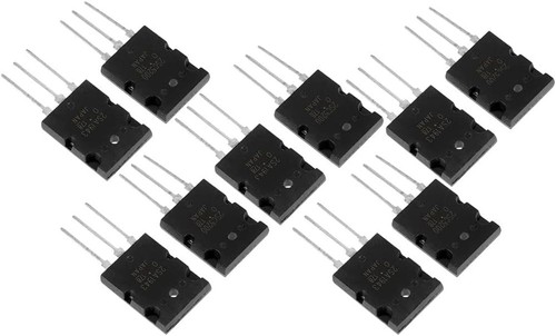 10 Pack 2Sa1943 2Sc5200 High Power Audio Transistors Replacement Set | eBay