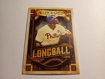 2020 Topps Allen and Ginter Longball Lore #LL19 Ryan Howard | eBay