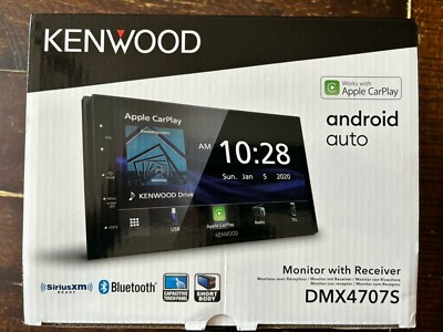 Kenwood dmx4707s 2 DIN Digital Multimedia - Black | eBay