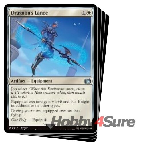 Dragoon's Lance X4 M/NM Magic: The Gathering MTG Final Fantasy | eBay