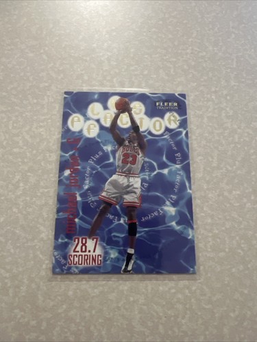 1998-99 Fleer Plus Factor #142 Michael Jordan PF BULLS | eBay
