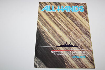 Vintage All Hands Magazine of the U.S. Navy April 1975 | eBay