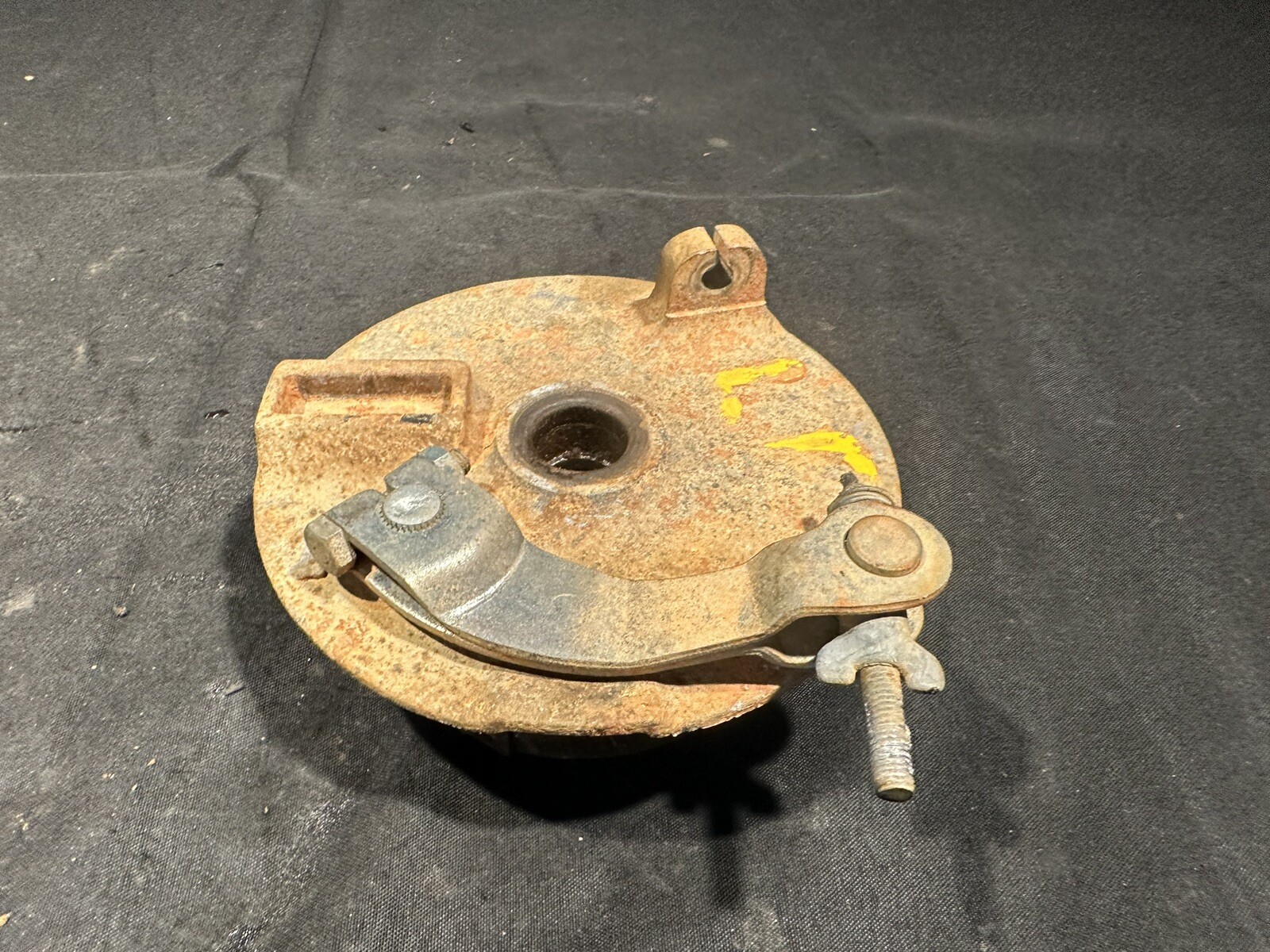 1986 YAMAHA MOTO-4 YFM225S YFM 225 FRONT LEFT BRAKE PANEL 1MT-25120-00 ...