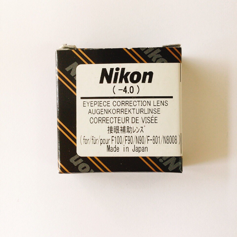 Nikon -4.0 Eyepiece Correction Lens for F100,F90,N90,F-801,N8008 ...