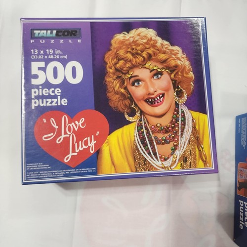 I Love Lucy, TALICOR Sealed 500 Piece Puzzle NEW | eBay