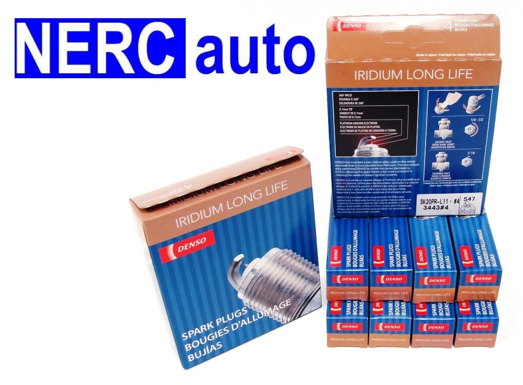 DENSO IRIDIUM LONG LIFE Spark Plugs FK20HBR8 3491 Set of 8 | eBay.de