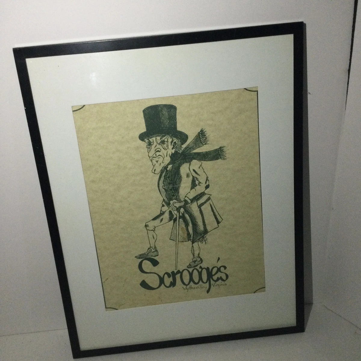 Ebenezer Scrooge Drawing