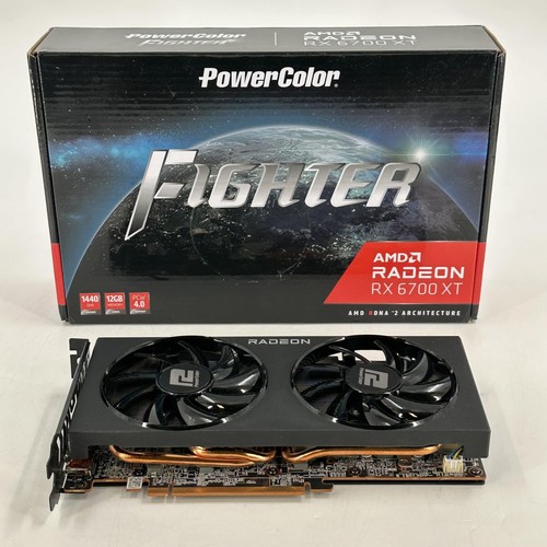 PowerColor Fighter Radeon RX 6700 XT 12GB RAM - Graphics Card - Good | eBay