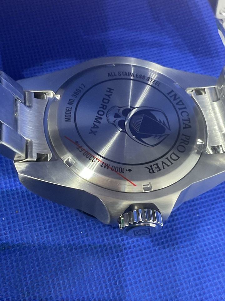 Invicta Hydromax 1000 Meters Dive Rated mod 38017 men’s wristwatch | eBay