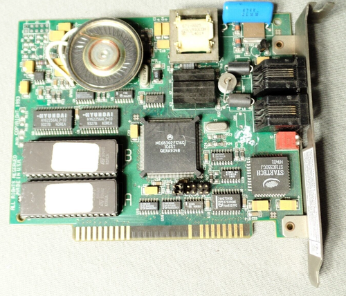 Dial Up Modem Card 94V-0 Board 1993 8 BIT ISA | eBay