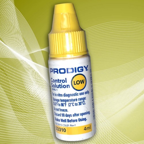 Solución De Control De Glucosa Prodigy Baja | eBay