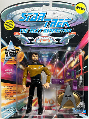 LT THOMAS RIKER Purple Accessories STAR TREK TNG Limited Edition MIP | eBay