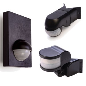 PIR Corner Wall Mounted Motion Movement Sensor Switch Detector IP44 ...