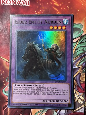 ELDER ENTITY NORDEN *** CT12-EN003 NM SUPER RARE YUGIOH! | eBay