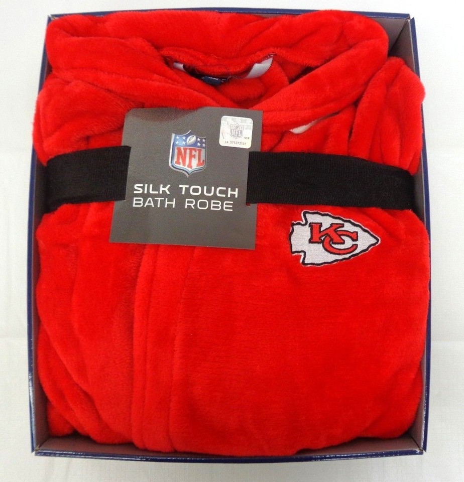 NFL Silk Touch Bath Robe Men's 26" x 47" | eBay
