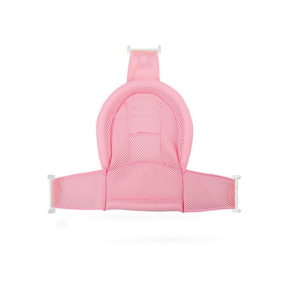 Shower Support Mat Newborn Shower Cradle Baby Bath Mesh Cushion Bathtub ...