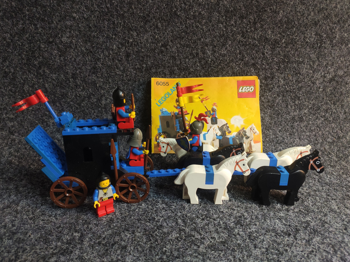 Lego 1 x Set 6055 Prisoner Convoy (1985) - komplett mit Anleitung ...