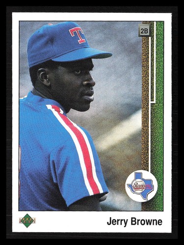 Jerry Browne 1989 Upper Deck #314 Texas Rangers | eBay