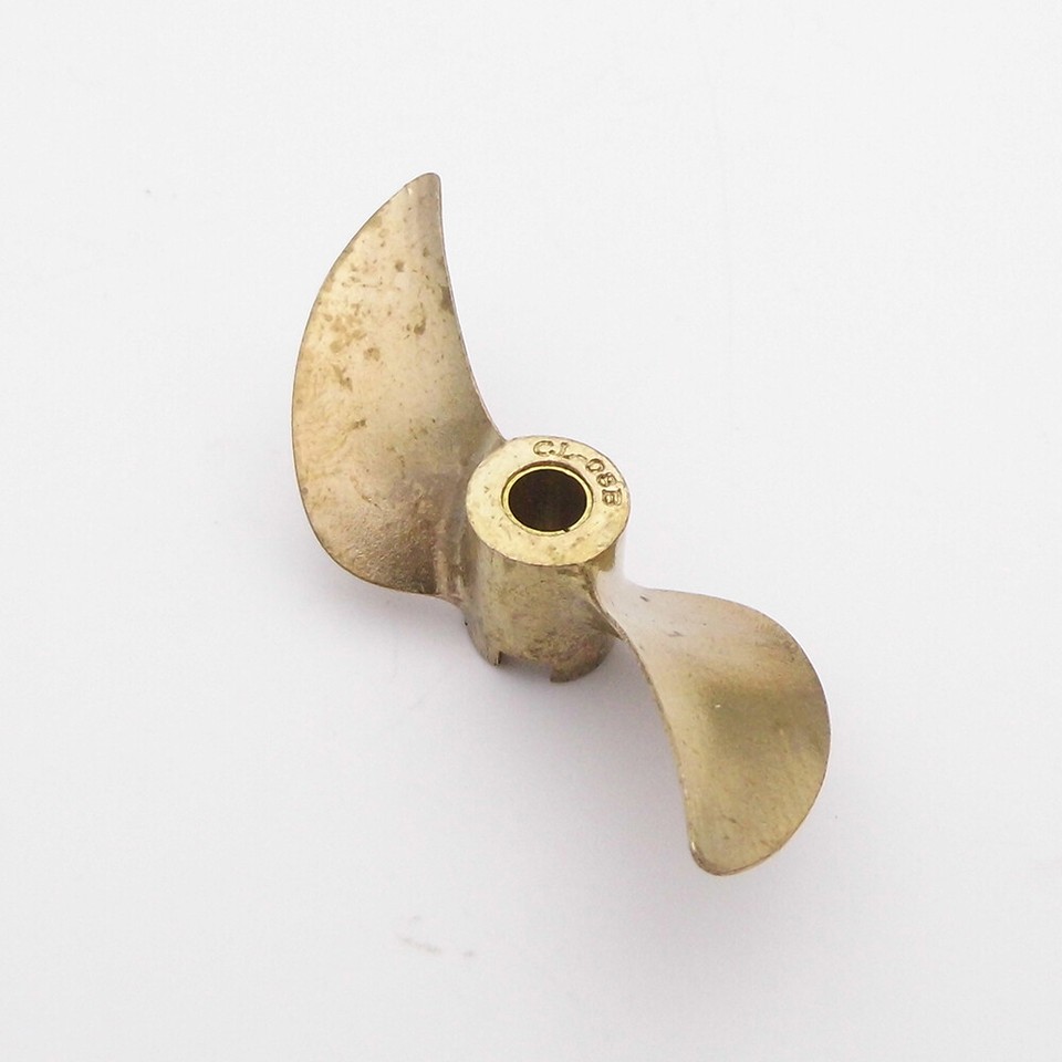 4mm Flexible Cable Shaft + 75mm Rudder + Copper propeller for RC Vee ...