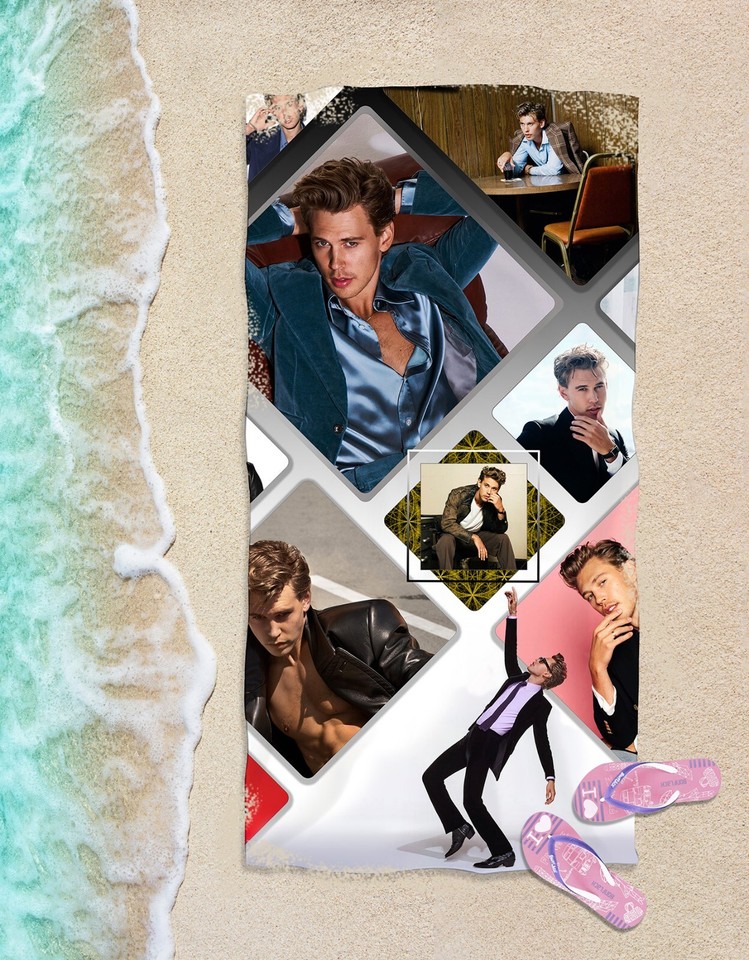 Austin Butler Towel Sport Exercise Swimming Gym Beach Bath Pool | eBay