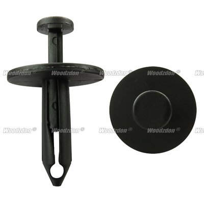 50 Push Type Rivet Retainers Clips Fit 7mm Hole For Ford Mustang Capri ...