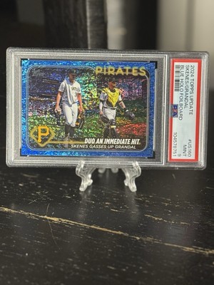 2024 Topps Update - Veteran Combos Paul Skenes Grandal #US160 Blue Holo ...