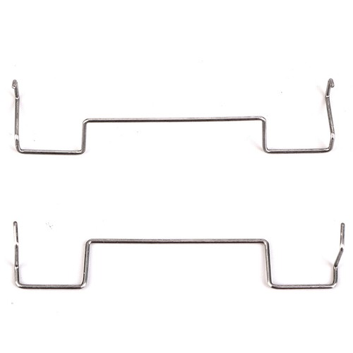 1Pair 12CM Computer CPU Cooling Fan Clip Steel Wire Fastener Metal Cli ...