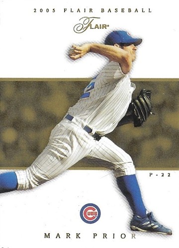2005 Flair Baseball Card #44 Mark Prior Chicago Cubs | eBay