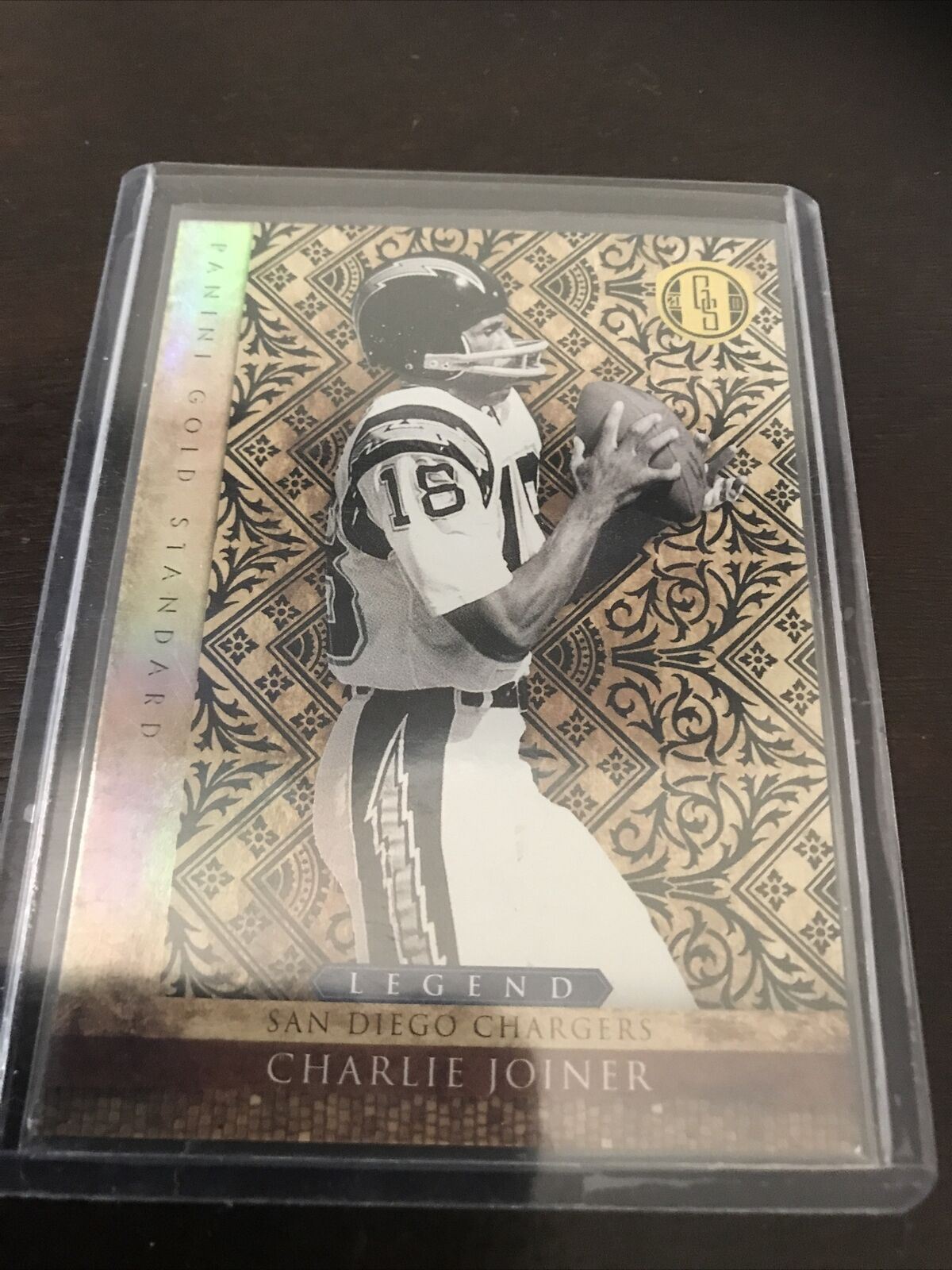 Panini Gold Standard Charlie Joyner Base SSP Chargers /10 Legend | eBay