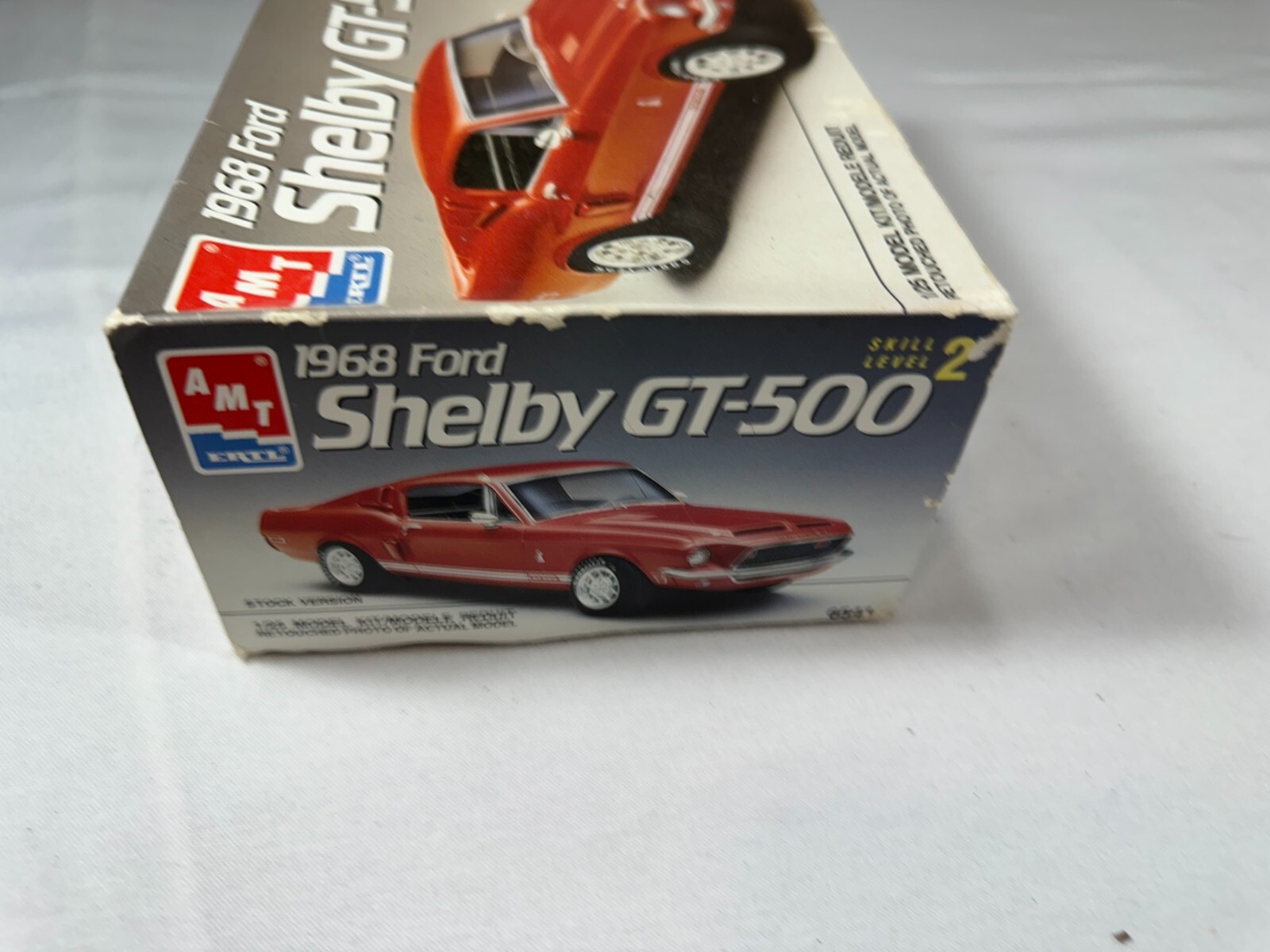 AMT 1968 Ford Shelby GT-500 Mustang Vintage 1990 1/25 Model Kit New ...