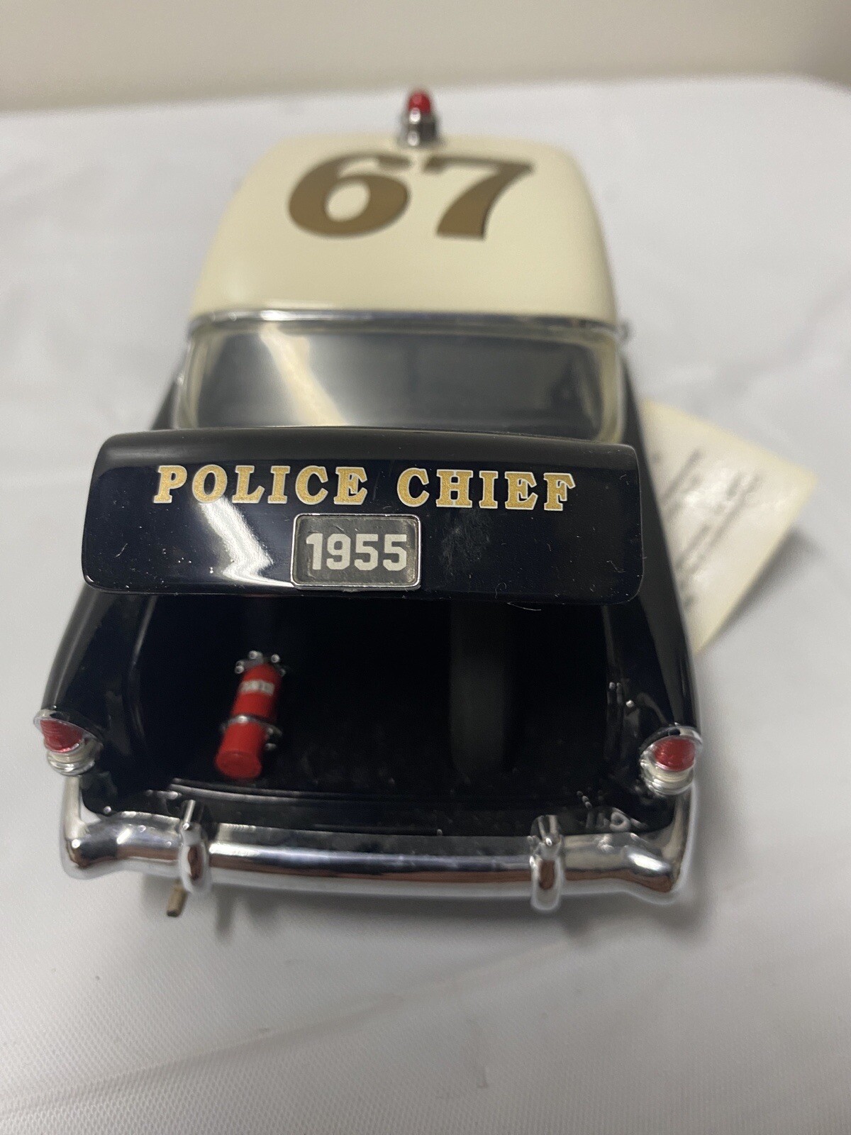 Franklin Mint 1:24 FOP Chief Crusier Fraternal Order of Police 1955 Bel ...