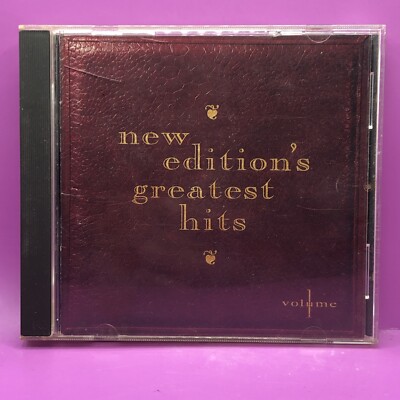 New Edition's Greatest Hits Volume 1 CD 1991 MCA Used Good Condition 11 ...
