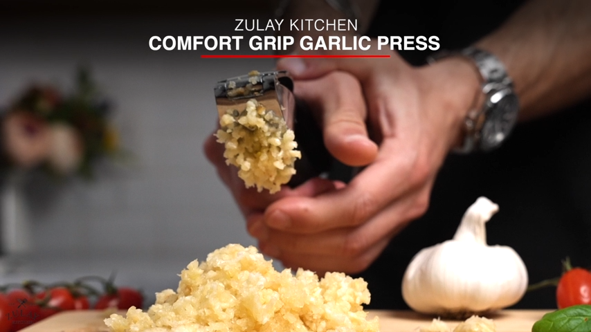 Zulay Comfort Grip Garlic Press | eBay