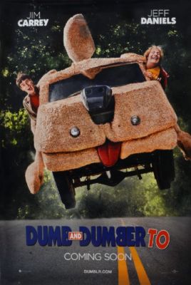 (Dumm und dümmerer) Jim Carrey DUMB AND DUMBER TO US Movie Poster ...