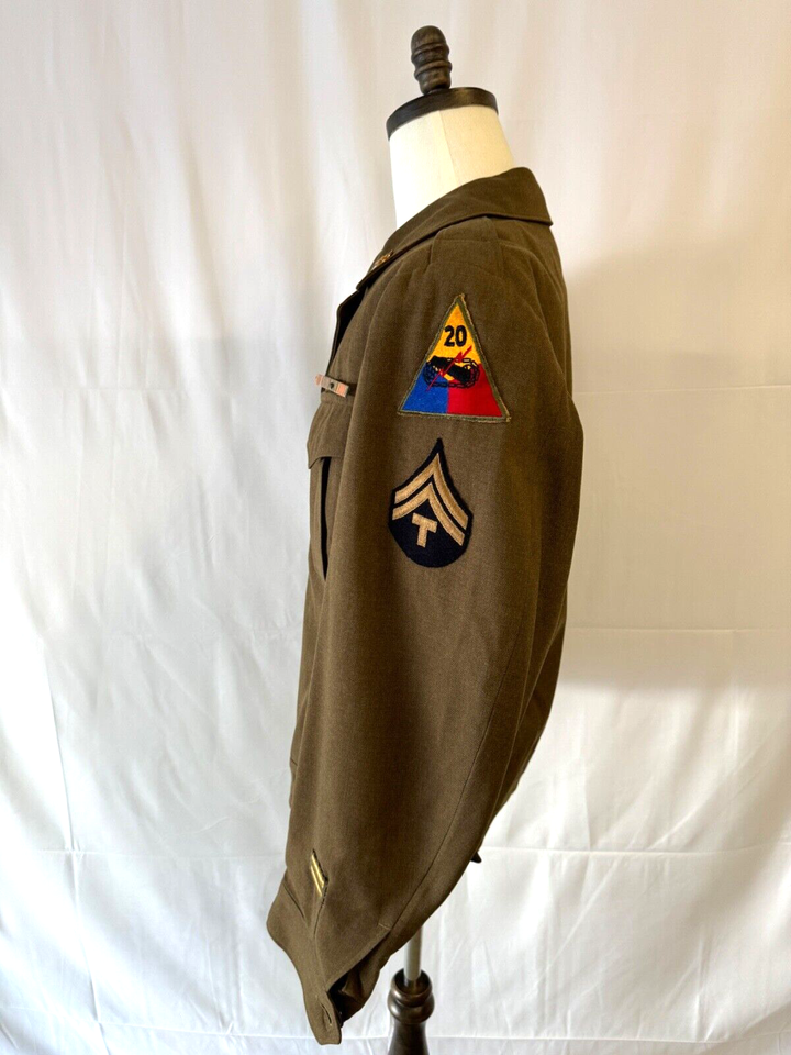ORIGINAL WWII US ARMY 20TH & 13TH ARMORED DIVISION - TECHNICIAN 5TH ...