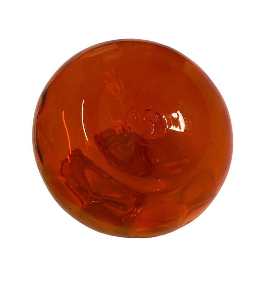 Vintage Viking/Rainbow MCM Amberina Glass Decanter Flame Stopper | eBay